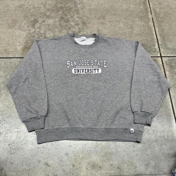 Russell Athletic | Shirts | Vintage San Jose State University Spartans ...